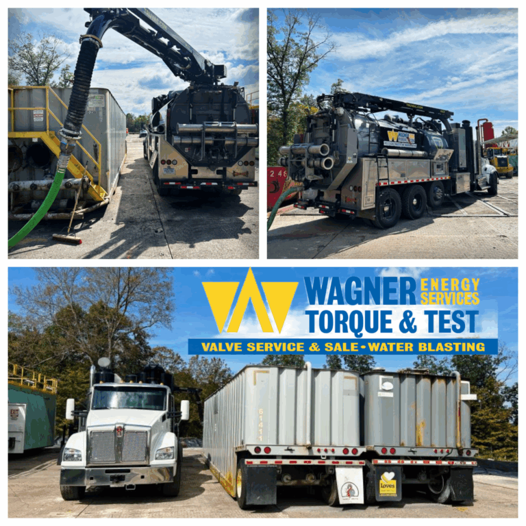 Hydrovac Truck Services for Frac Tank Cleaning | Wagner Energy Services ...